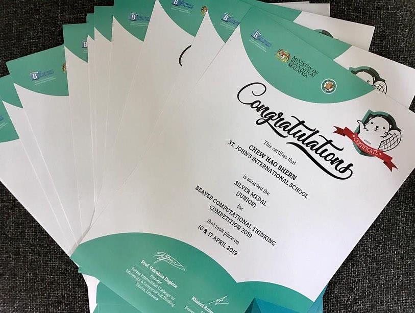 The Beaver Computational Thinking Competition – SJIS